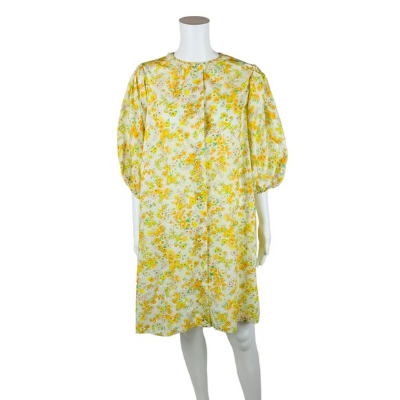 Vintage | Intimates & Sleepwear | Vintage 6s Floral Robe Flower Power ...